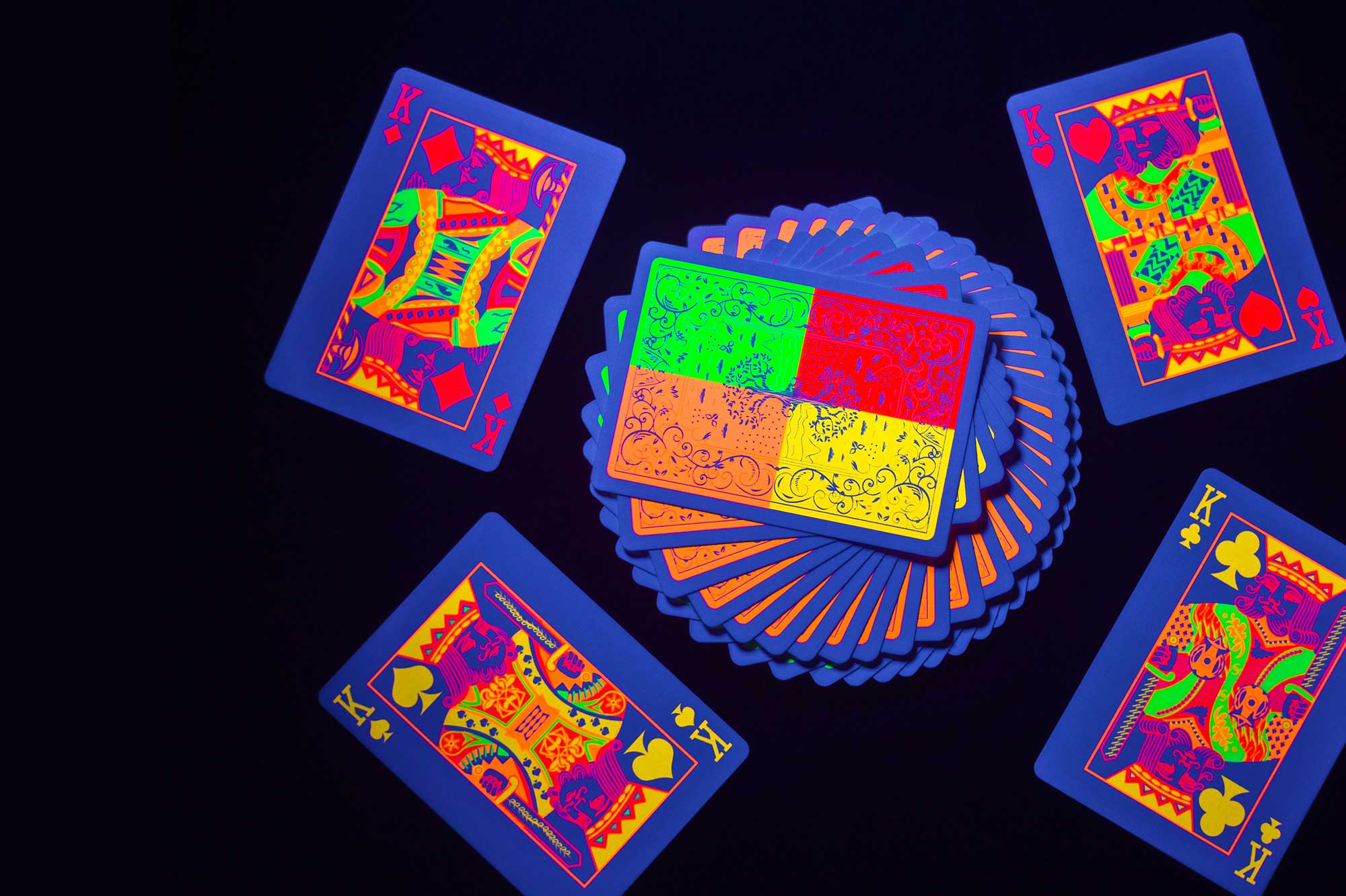 Order Fluorescent Playing Cards by MPC